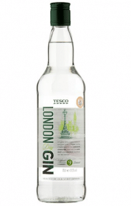 Tesco Gin, a supermarket gin from the UK, Review and Rating | the GIN is IN