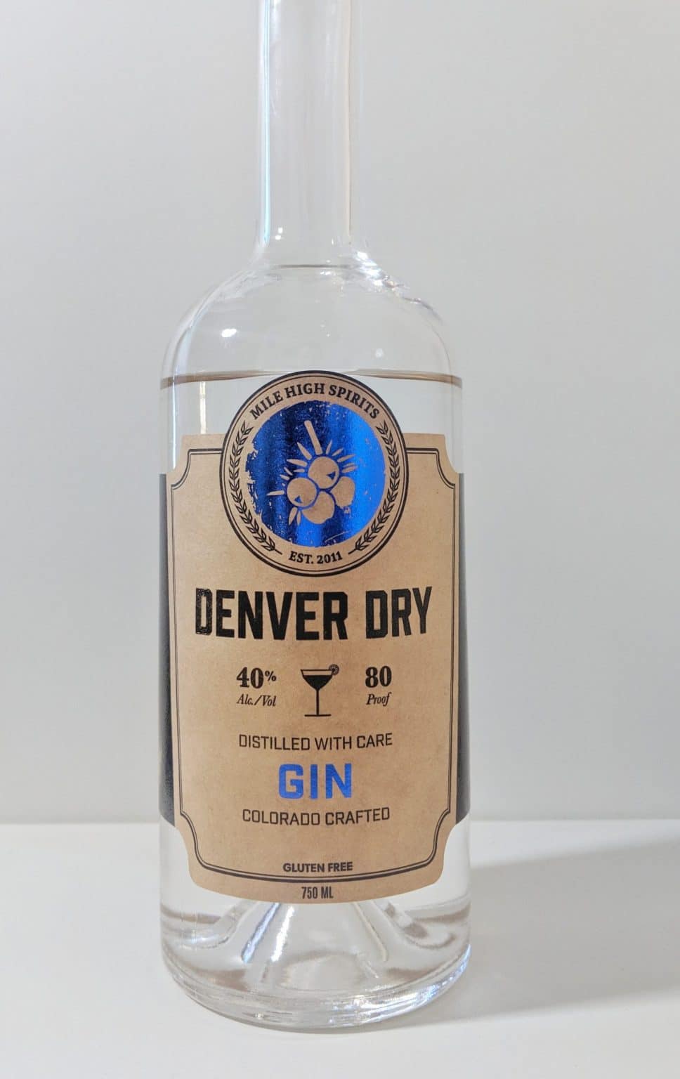 Denver Dry Gin from Mile High Spirits Review and Rating | the GIN is IN