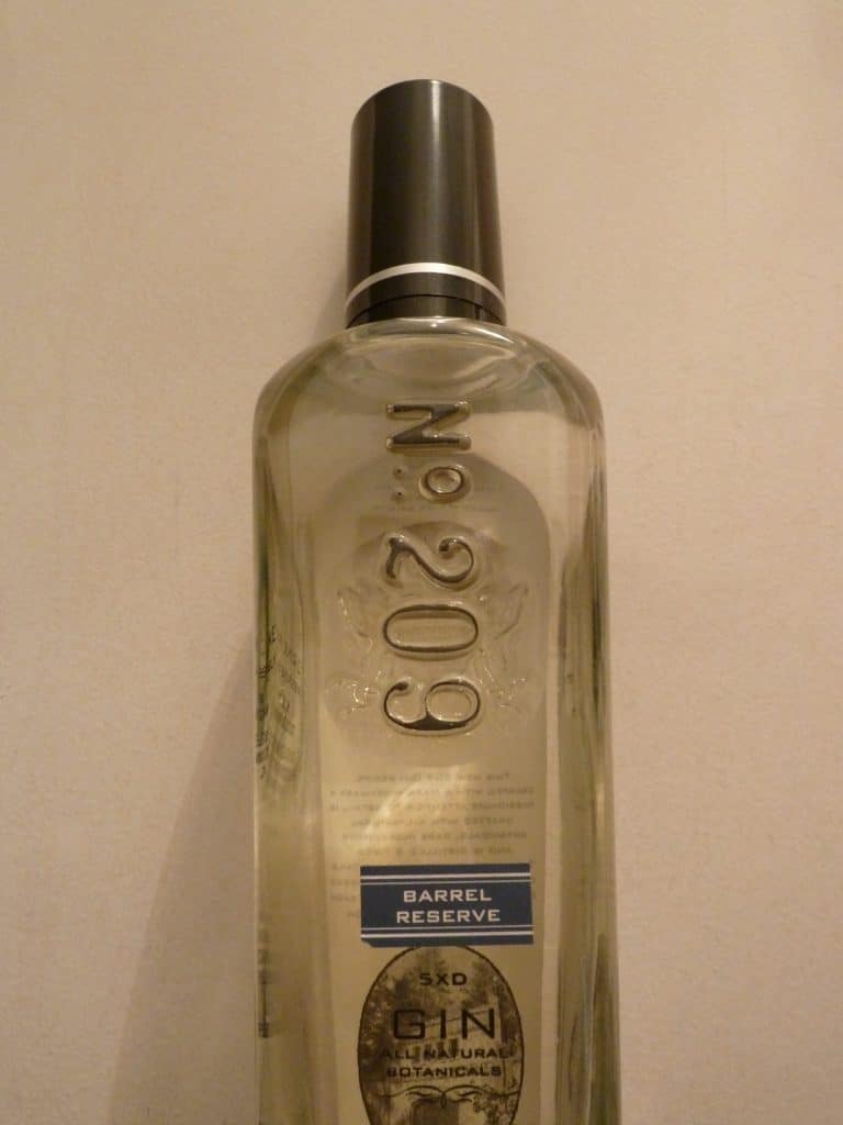 No. 209 Barrel Reserve Sauvignon Blanc Gin Review and Rating