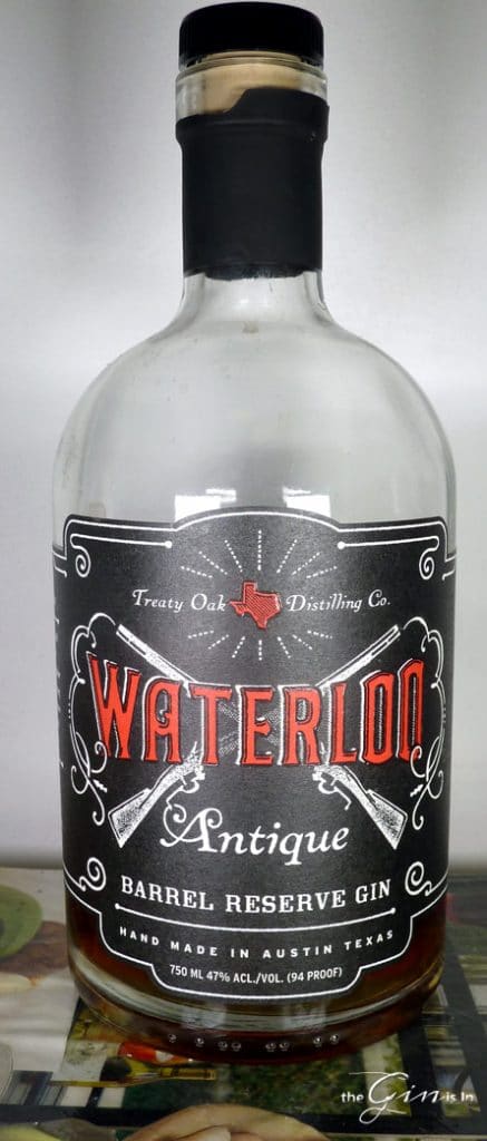 Waterloo Antique Barrel Reserve Gin | Expert Gin Review and Tasting Notes