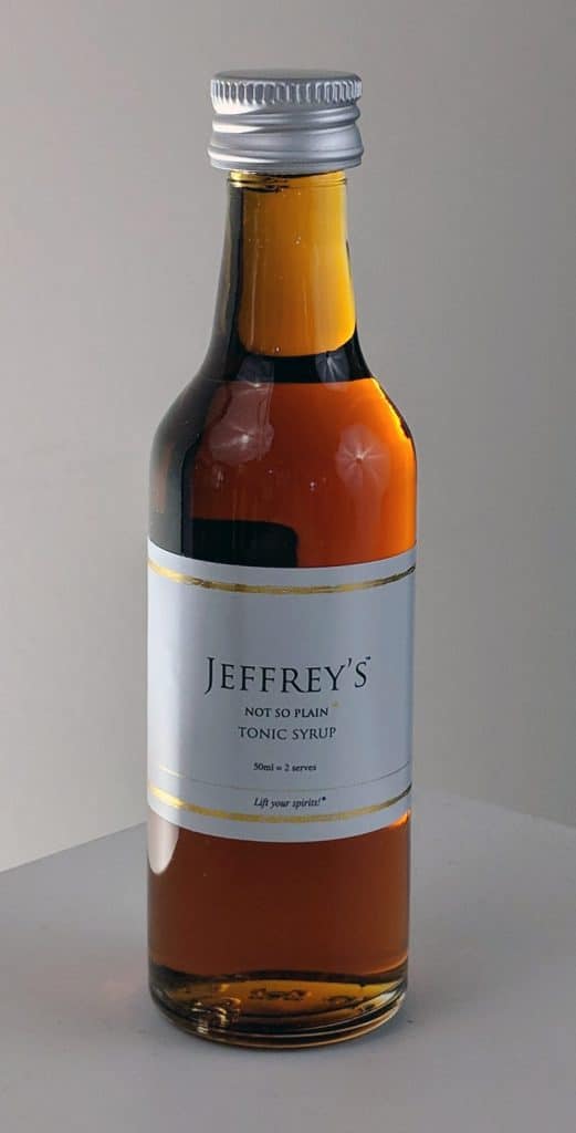 Jeffrey's Not so Plain Tonic Syrup | Tonic Water Reviews from a Gin and ...