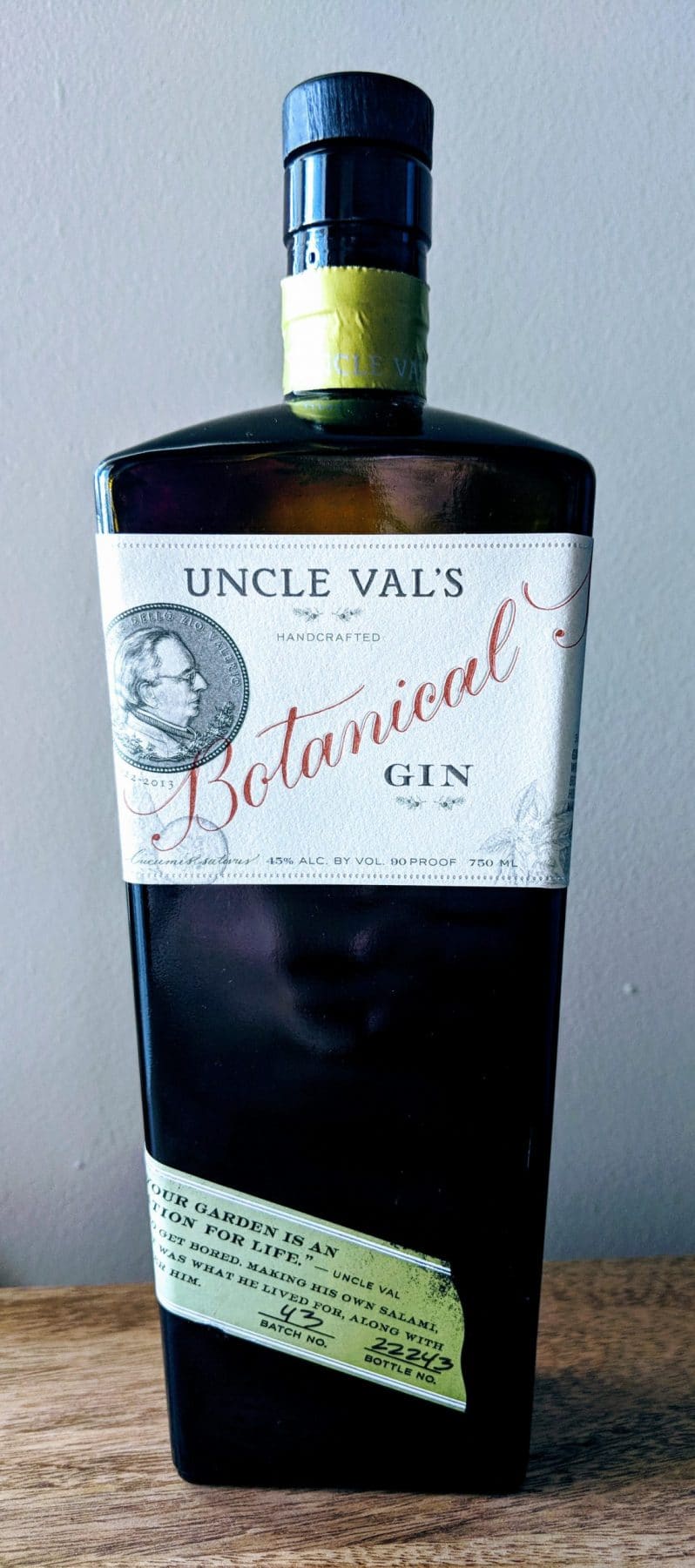 Uncle Val's Botanical Gin | Gin Review, Tasting Notes and Serves
