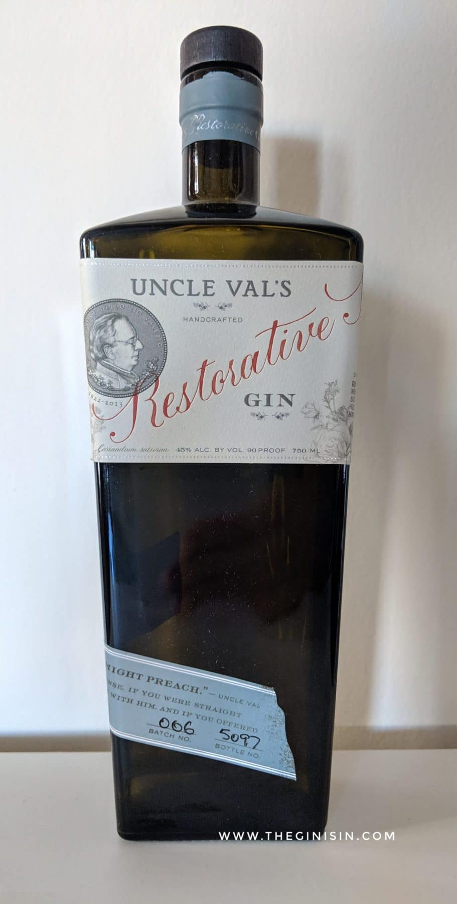 Uncle Val's Restorative Gin | Gin Review, Tasting Notes and Serves