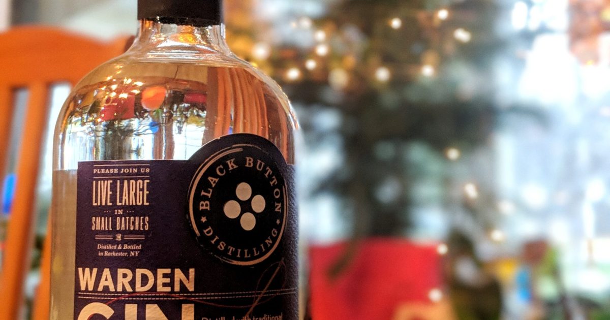 Warden Gin from Black Button Distillery Review and Rating | the GIN is IN