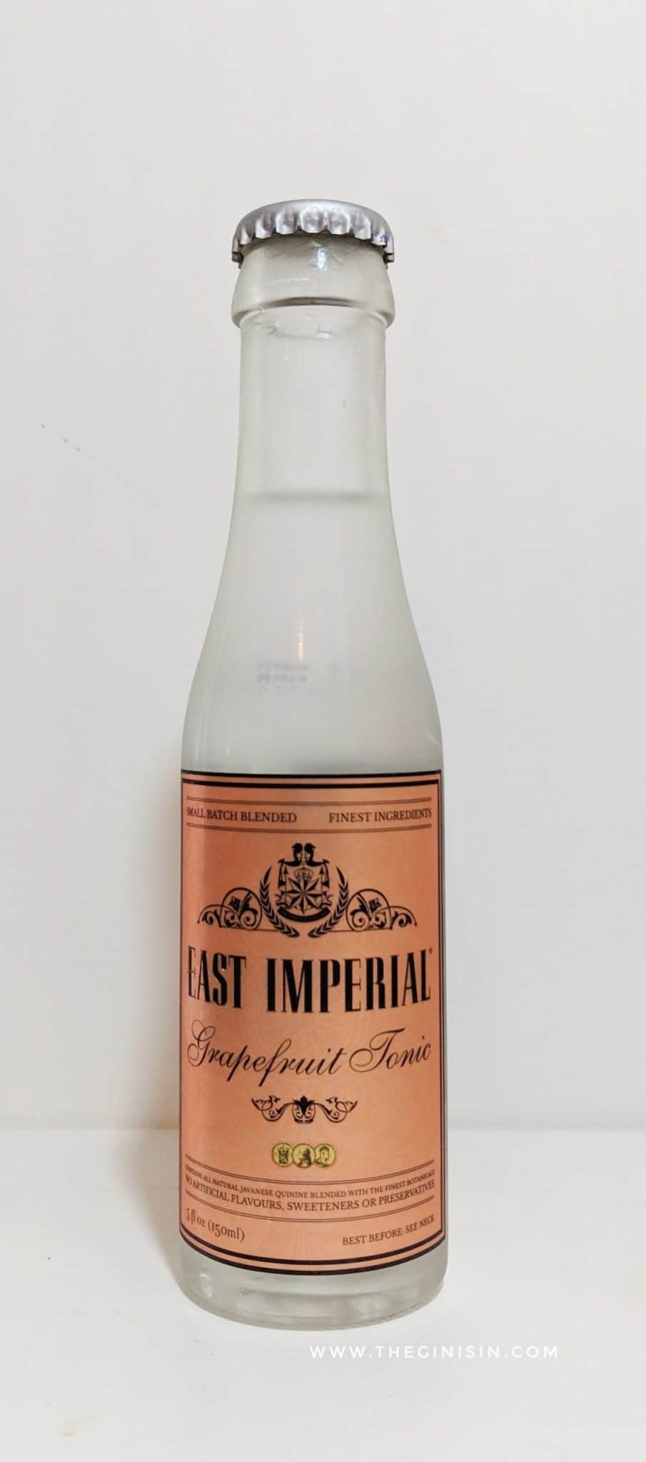 East Imperial Grapefruit Tonic | Tonic Water Review and Tasting Notes