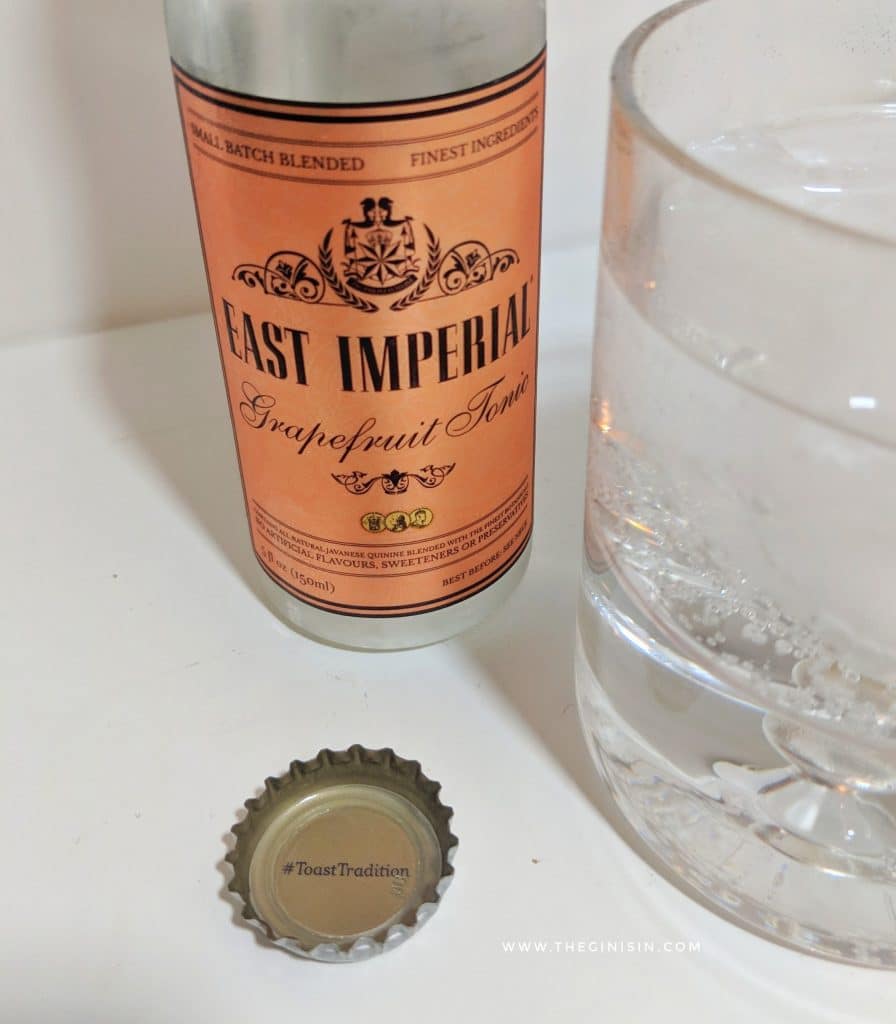 East Imperial Grapefruit Tonic | Tonic Water Review and Tasting Notes
