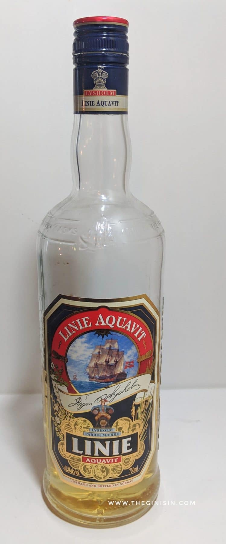 Linie Aquavit, having sailed around the world for 4 months | the GIN is IN