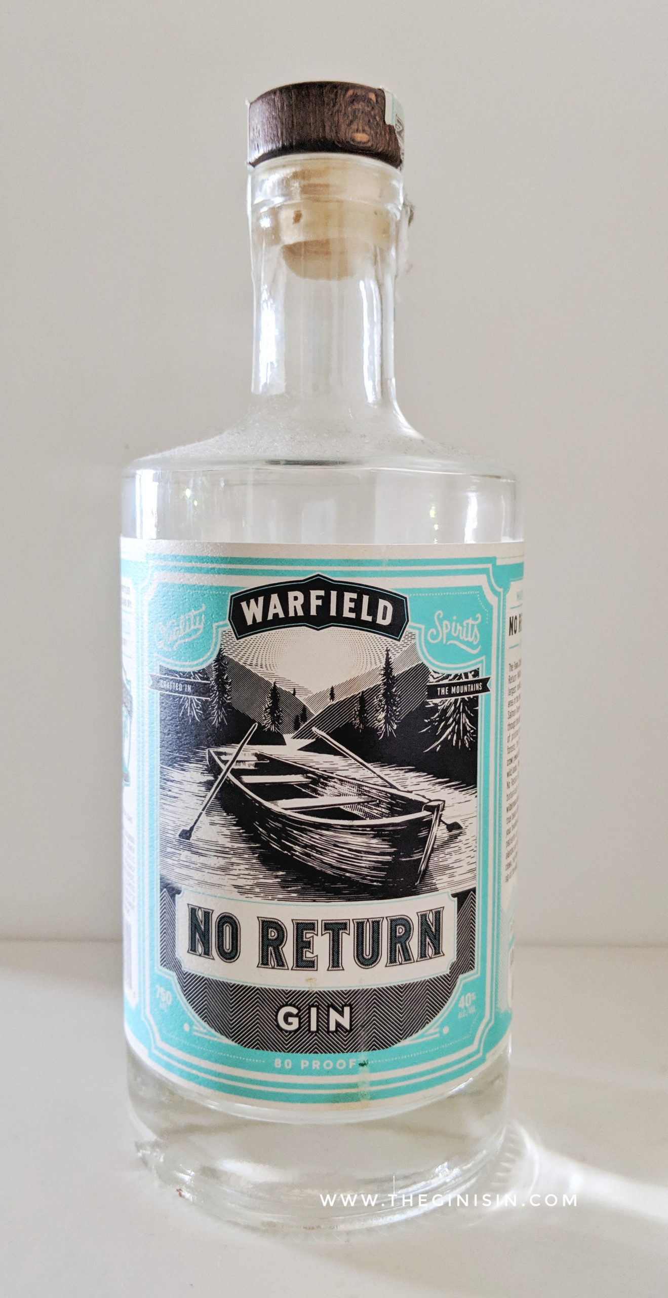 No Return Gin from Idaho Review and Rating | the GIN is IN