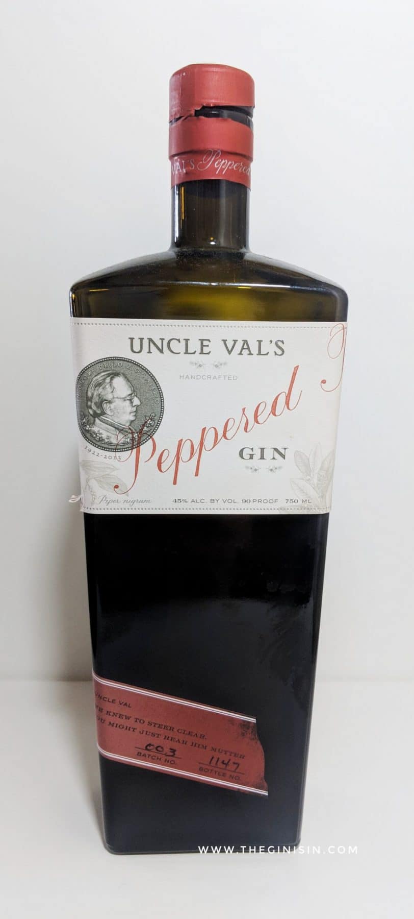 Uncle Val's Peppered Gin | Gin Review, Tasting Notes and Serves