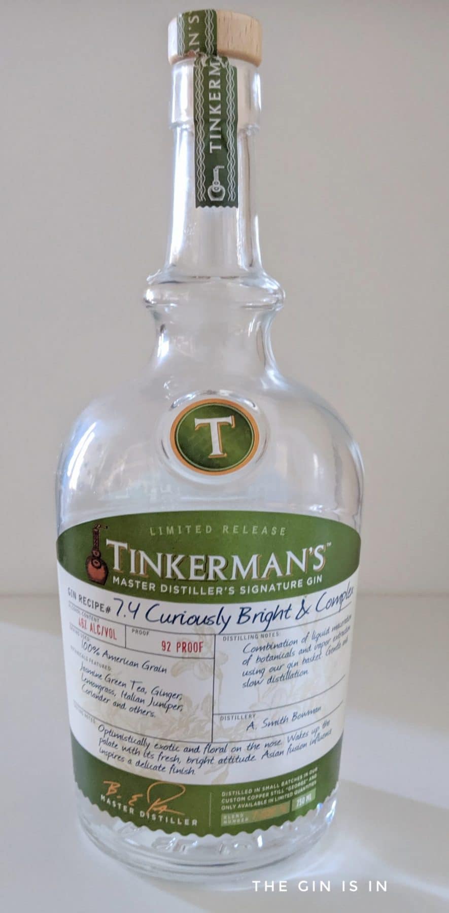Tinkerman's Curiously Bright and Complex Review and Rating