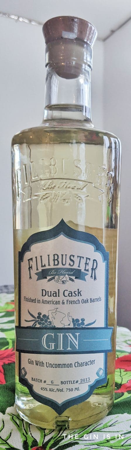Filibuster Dual Cask Gin | Expert Gin Review and Tasting Notes