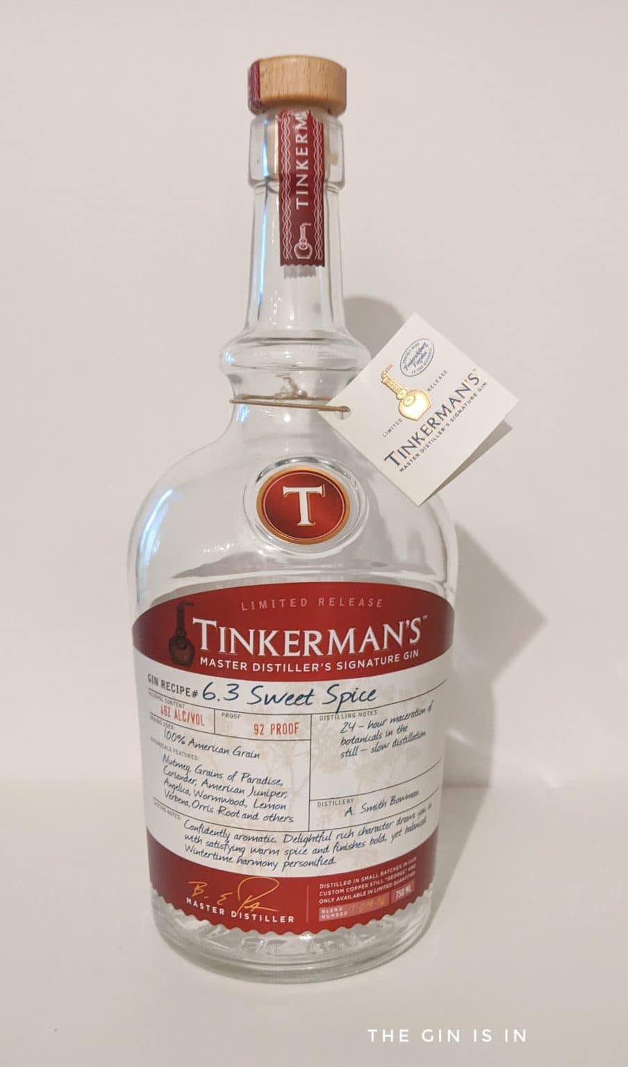 Tinkerman’s Sweet Spice | Gin Review, Tasting Notes and Serves