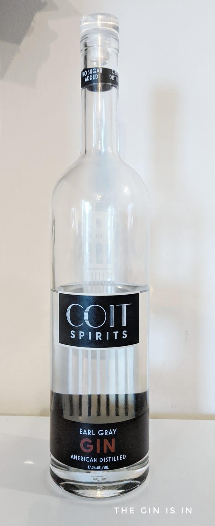 Earl Grey Gin from Coit Spirits, Review and Rating | the GIN is IN