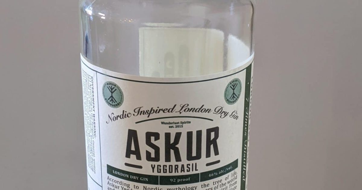 Askur Yggdrasil Gin | Expert Gin Review and Tasting Notes