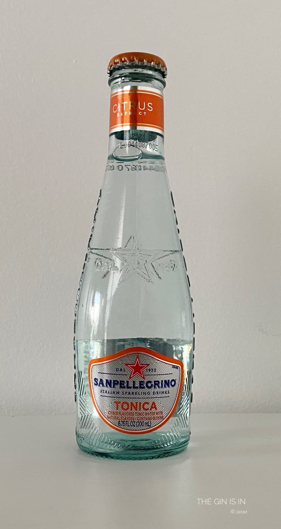 Sanpellegrino Tonica Citrus | Tonic Water Review and Tasting Notes