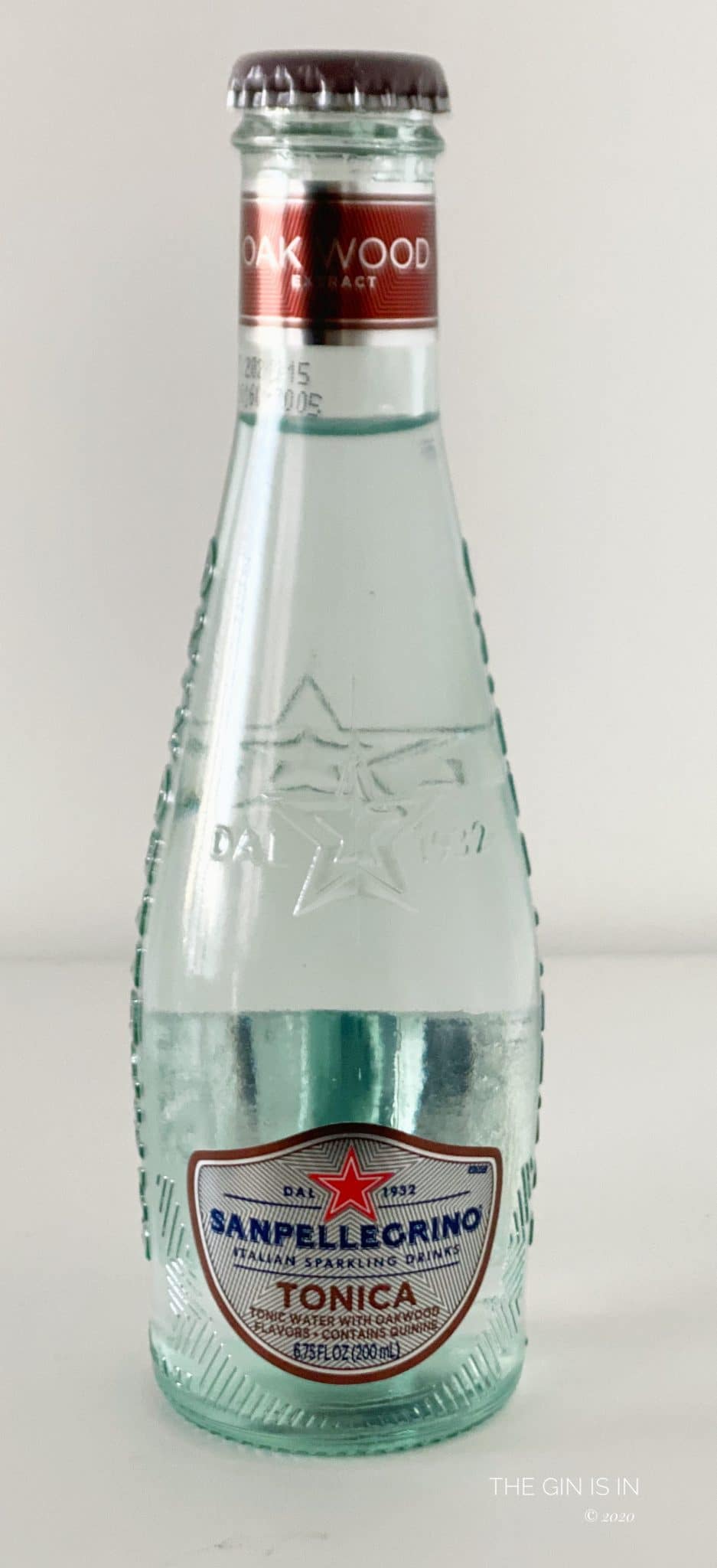 Sanpellegrino Tonica Oakwood | Tonic Water Reviews from a Gin and Tonic ...