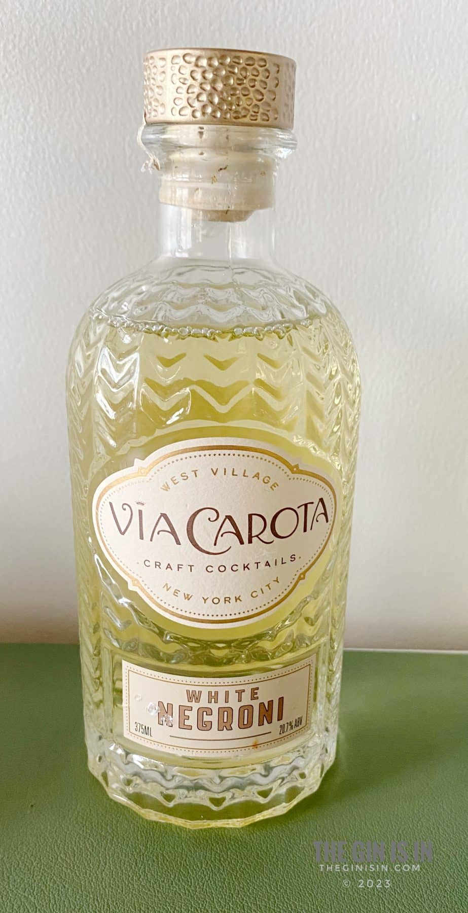 Via Carota White Negroni | RTD Review and Tasting Notes