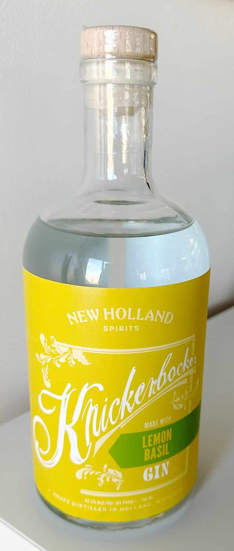 Knickerbocker Lemon Basil Gin | Expert Gin Review and Tasting Notes