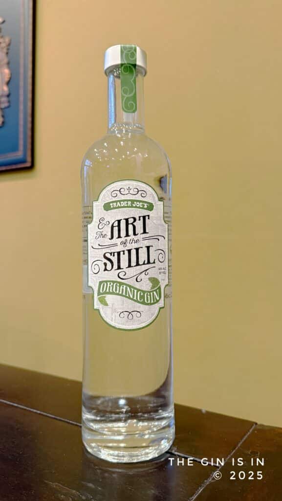 Trader Joe's Art of the Still, Organic Gin | Gin Review, Tasting Notes ...